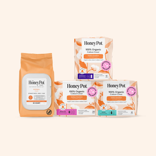 Pads, Cups, and Tampons Menstrual Products | The Honey Pot – The Honey ...