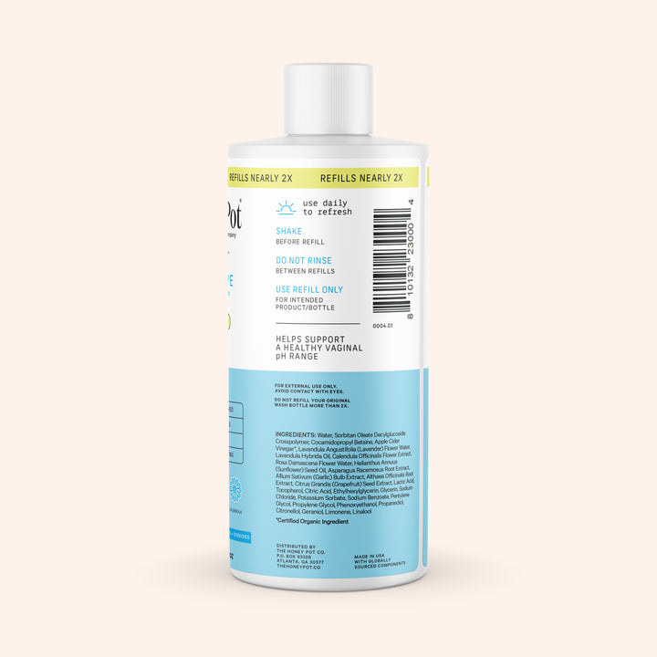 Sensitive Wash Refill – The Honey Pot - Feminine Care